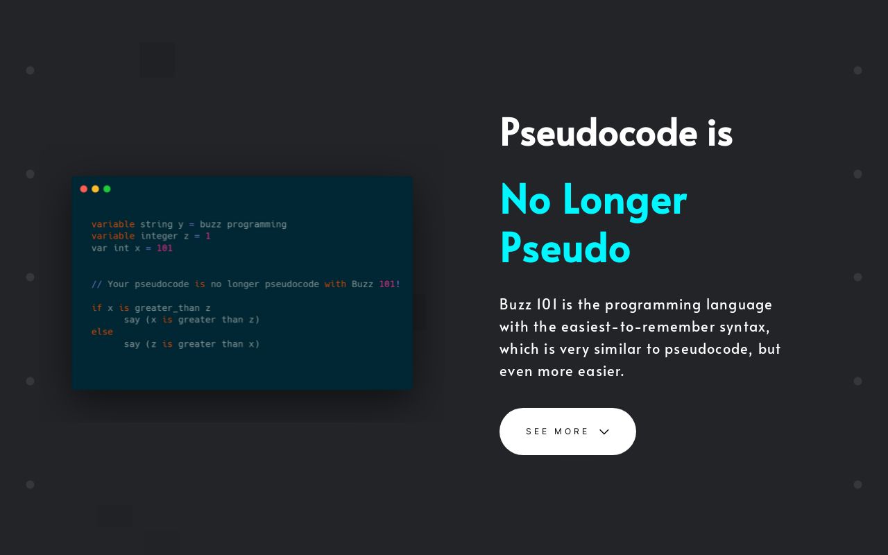 Buzz 101 - Official Website